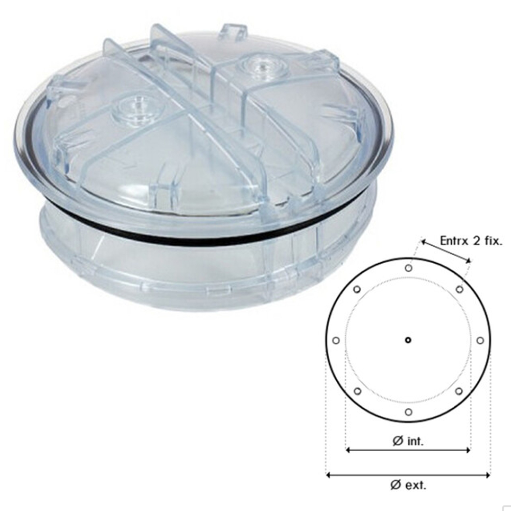 Filtre Jupiter - Couvercle 8" filtre compatible gamme Plus | Piscine-Center.Net