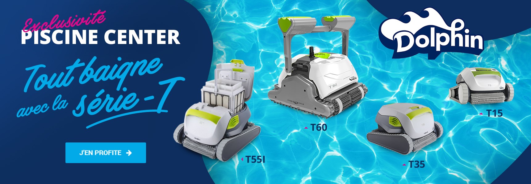 Piscine Center, Vente de matériel & accessoires piscine